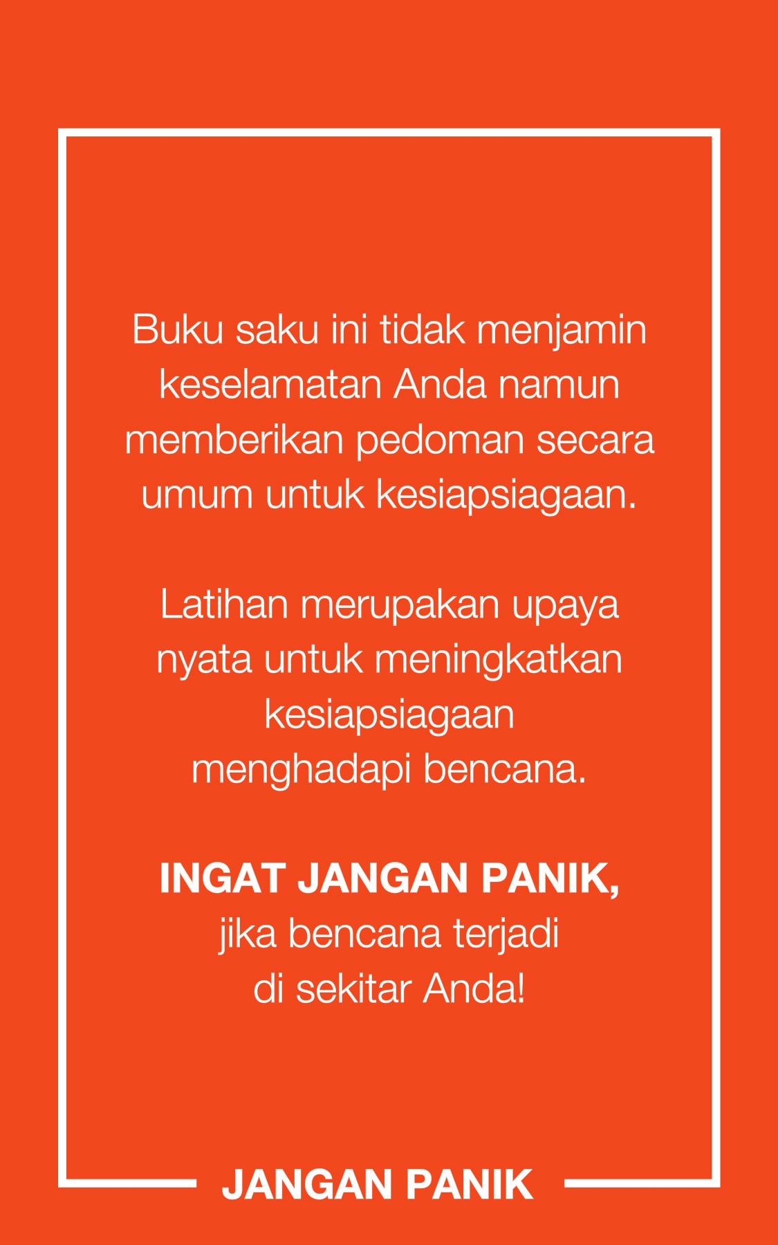 Buku Siaga Bencana BNPB 2019