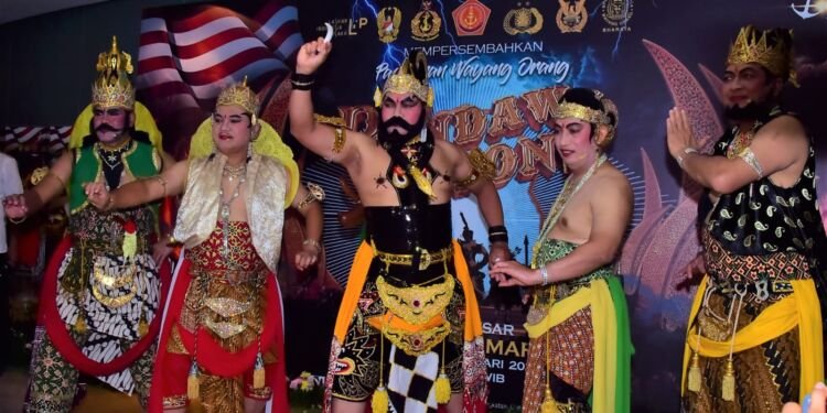 TNI AL Gelar Pertunjukan Wayang Orang, Panglima TNI Memerankan Bima ... TNI AL Gelar Pertunjukan Wayang Orang, Panglima TNI Memerankan Bima ...